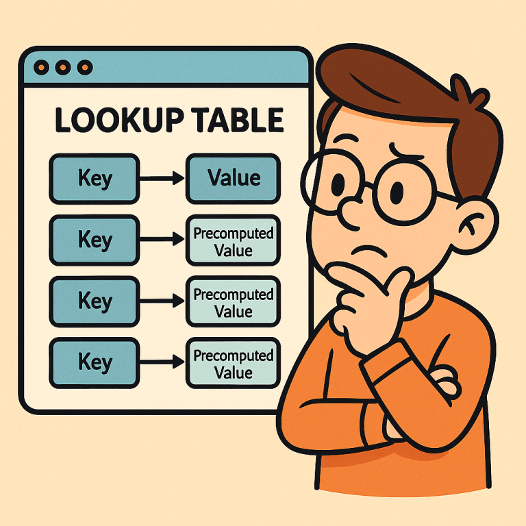 Understanding Lookup Tables in Computer Science – Software Engineer's Notes